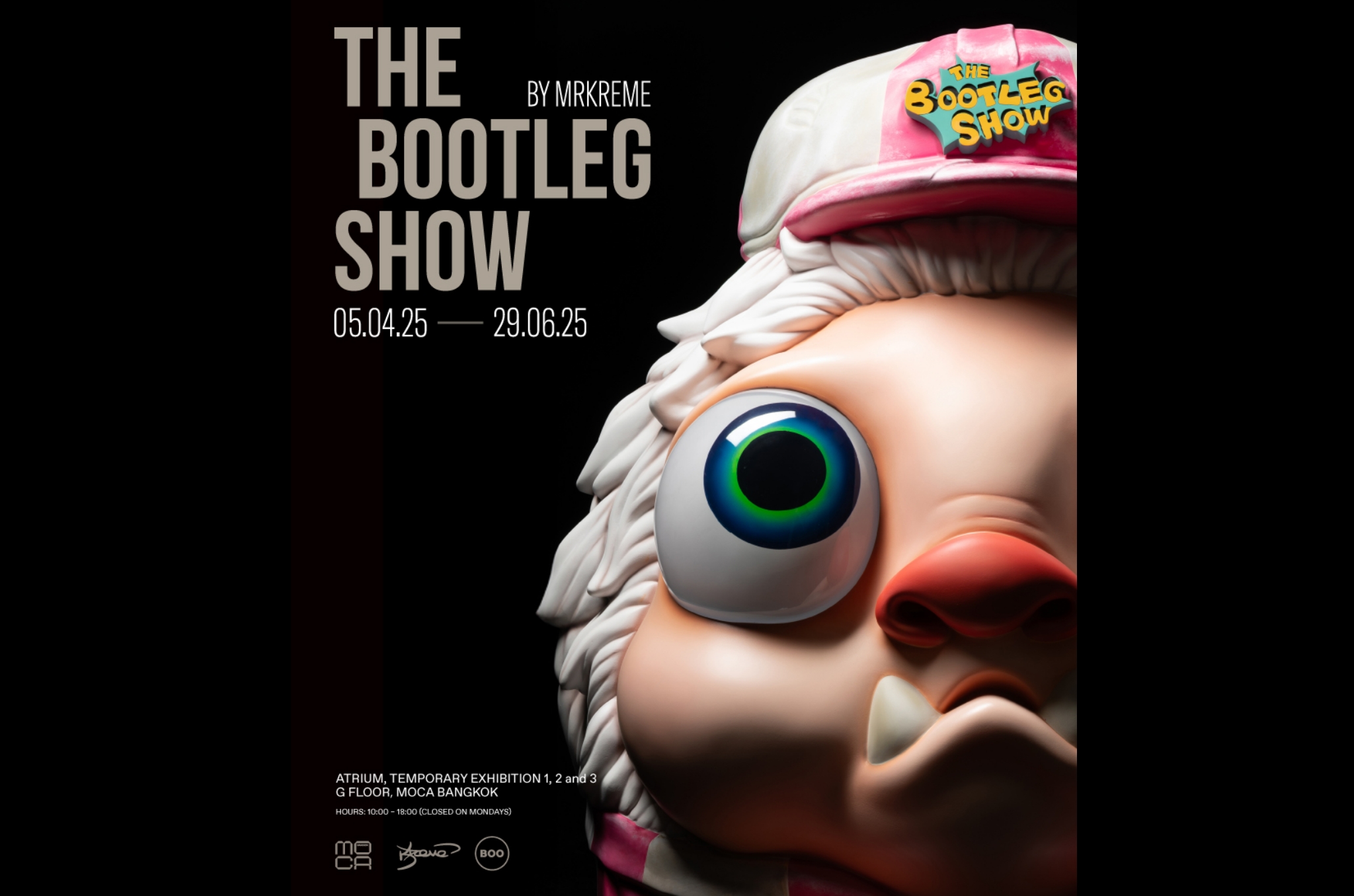 MOCA BANGKOK กับนิทรรศการเดี่ยว THE BOOTLEG SHOW โดย MRKREME - Tamago พาไป