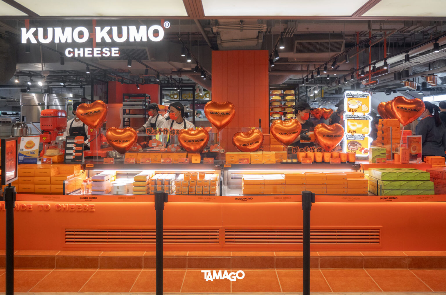 KUMO KUMO Cheese ชีสเค้กร้านใหม่ สาขาที่ 2 ในเซ็นทรัล ลาดพร้าว - Tamago พาไป